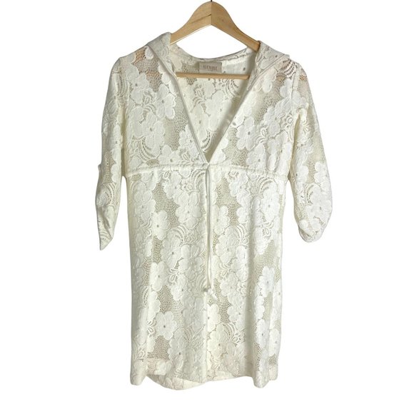 Lucy Love | Swim | 425 Lucy Love Swimsuit Cover Up Lace Crochet Ivory ...